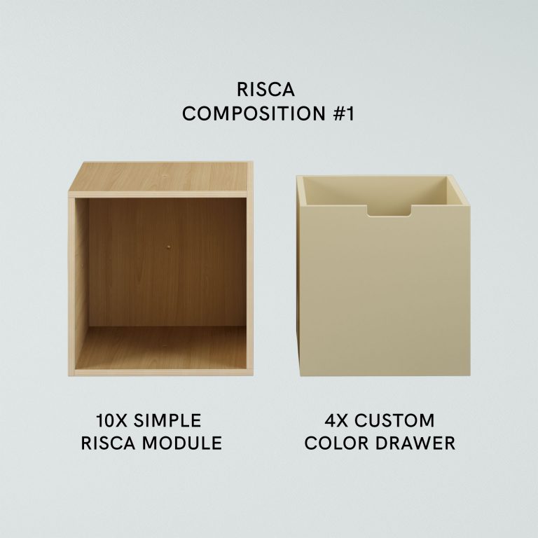 RISCA COMPOSITION #1 – FEIT Design – Modular piece of furniture